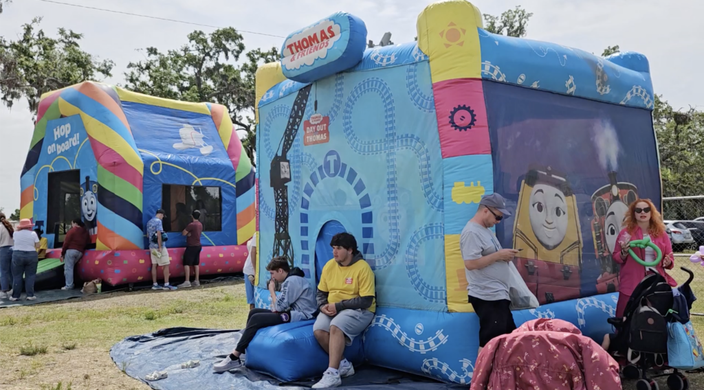 Join Thomas & Friends for a train ride around Parrish